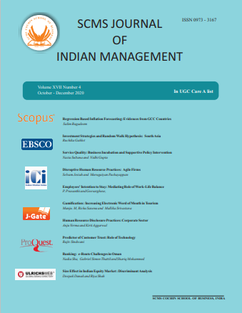SCMS Journal of Indian Management - Scopus Indexed and UGC approved ...