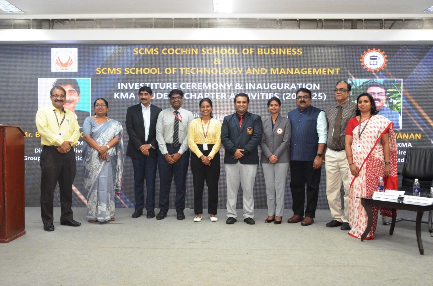KMA Student Chapter Inauguration and Investiture Ceremony at SCMS ...